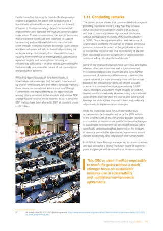 UNEP Global Resource Outlook 2024 - Full report | PDF