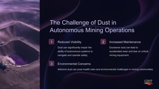 Dust Suppression on Autonomous Mines & Haulage Systems | PPTX ...