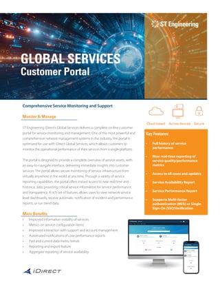 Global Services Customer Portal Brochure | PDF