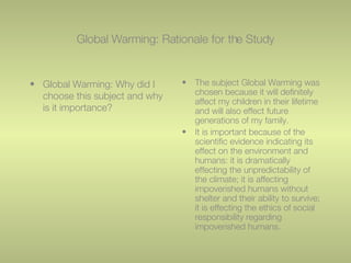 Global Warming | PPT