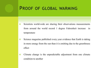 Global warming | PPT