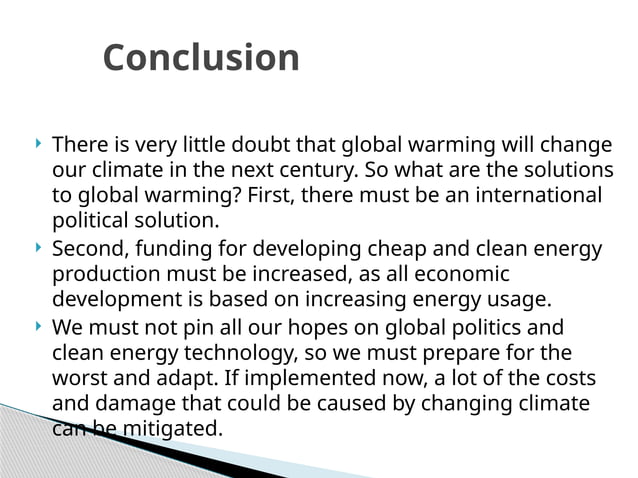 Global-Warming definition, causes and effects | PPT