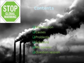 Global WarNing Ppt | PPTX