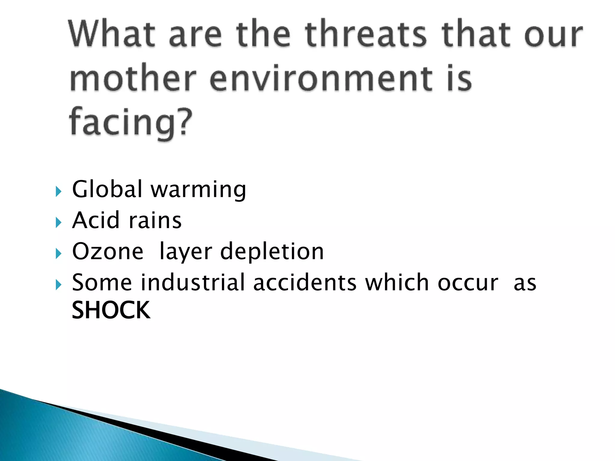 safeguard nature through mechanical engineering | PPT