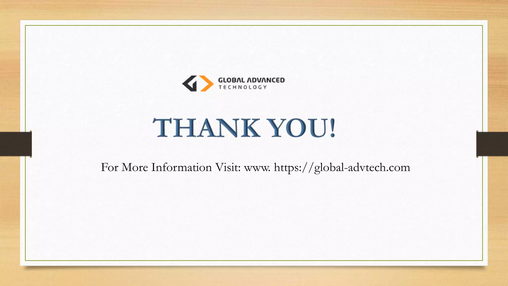 Global advanced technology digital marketing services | PPT