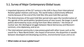 Global Affairs Ch - 5 (1).pptx of security | PPTX