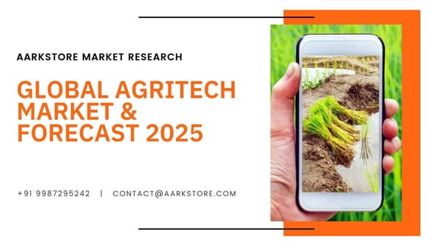 Global agritech industry records potential cagr of more than 18% | PPT ...