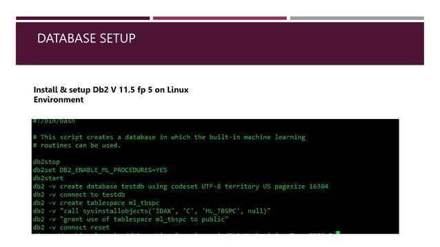 Enterprise AI using DB2 | PPT