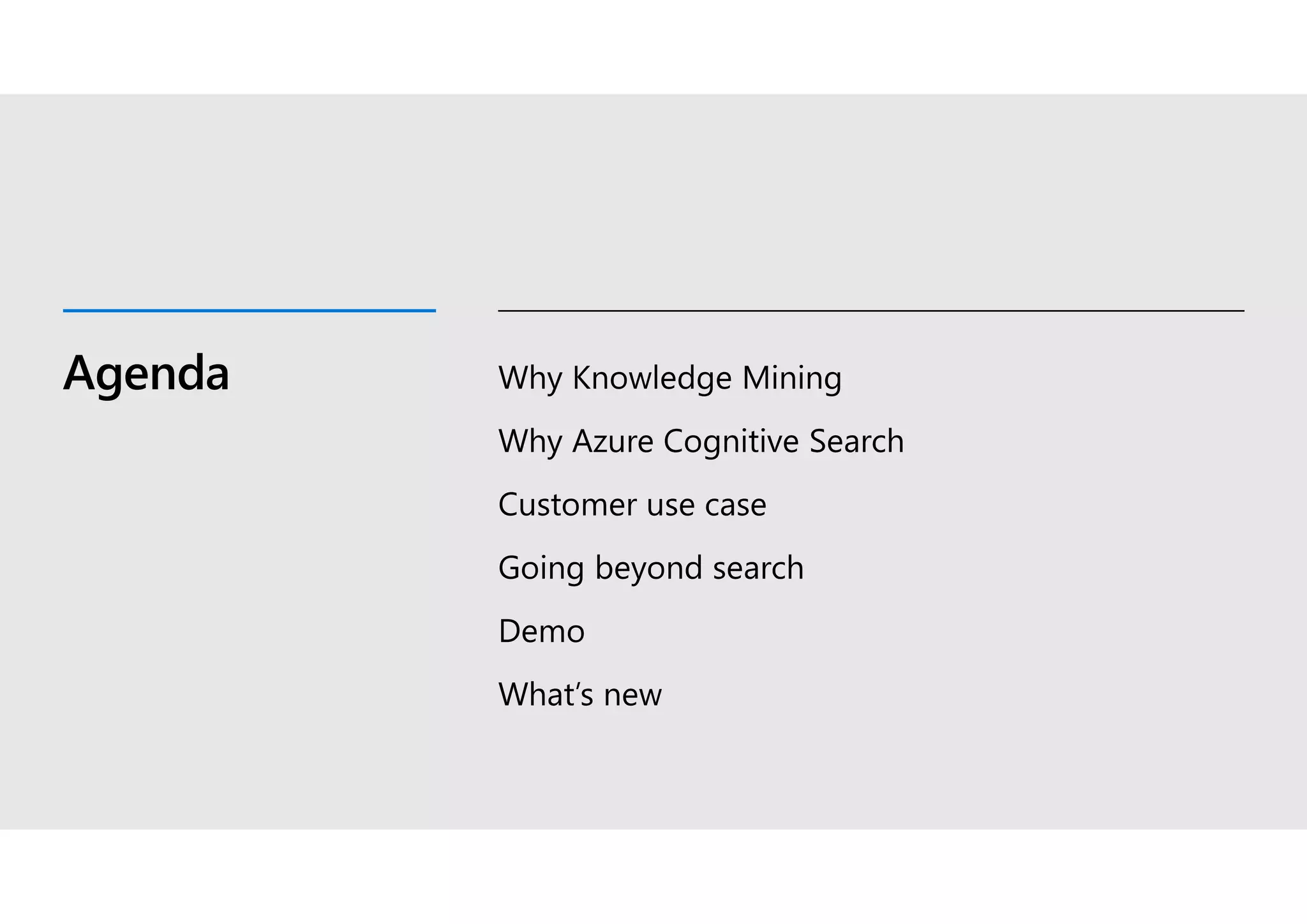 Globalaibootcamp Knowledge Mining Using Azure Cognitive Search Ppt