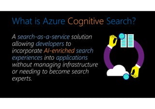 GlobalAIBootcamp - Knowledge Mining using Azure Cognitive Search | PPT