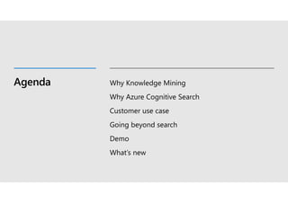 GlobalAIBootcamp - Knowledge Mining using Azure Cognitive Search | PPT