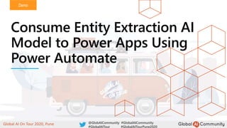AI In Power Apps – Perform Entity Extraction for your Data | PPT