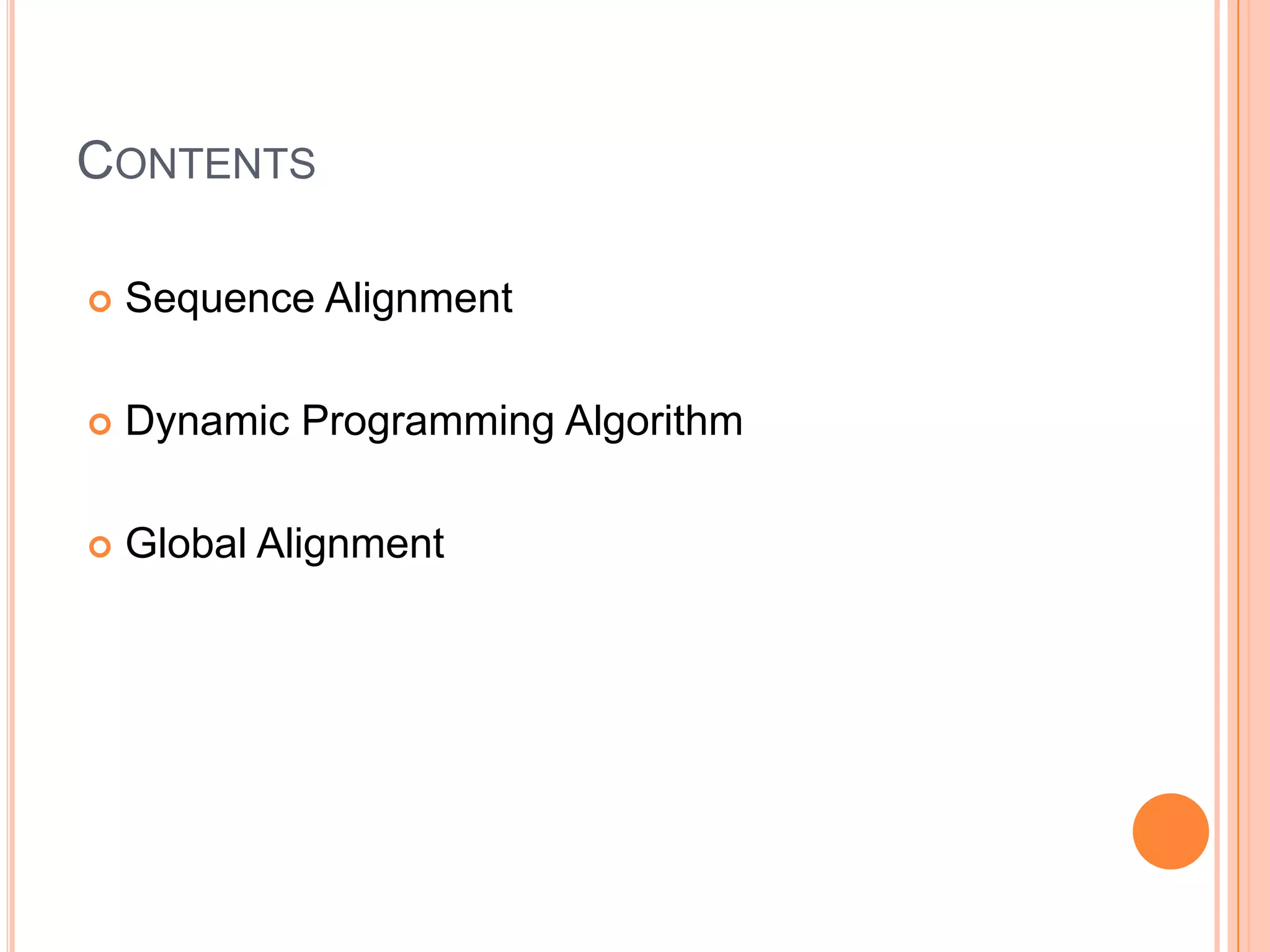 Global alignment | PPTX