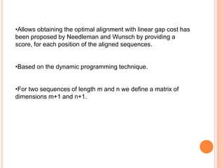 Global alignment | PPTX