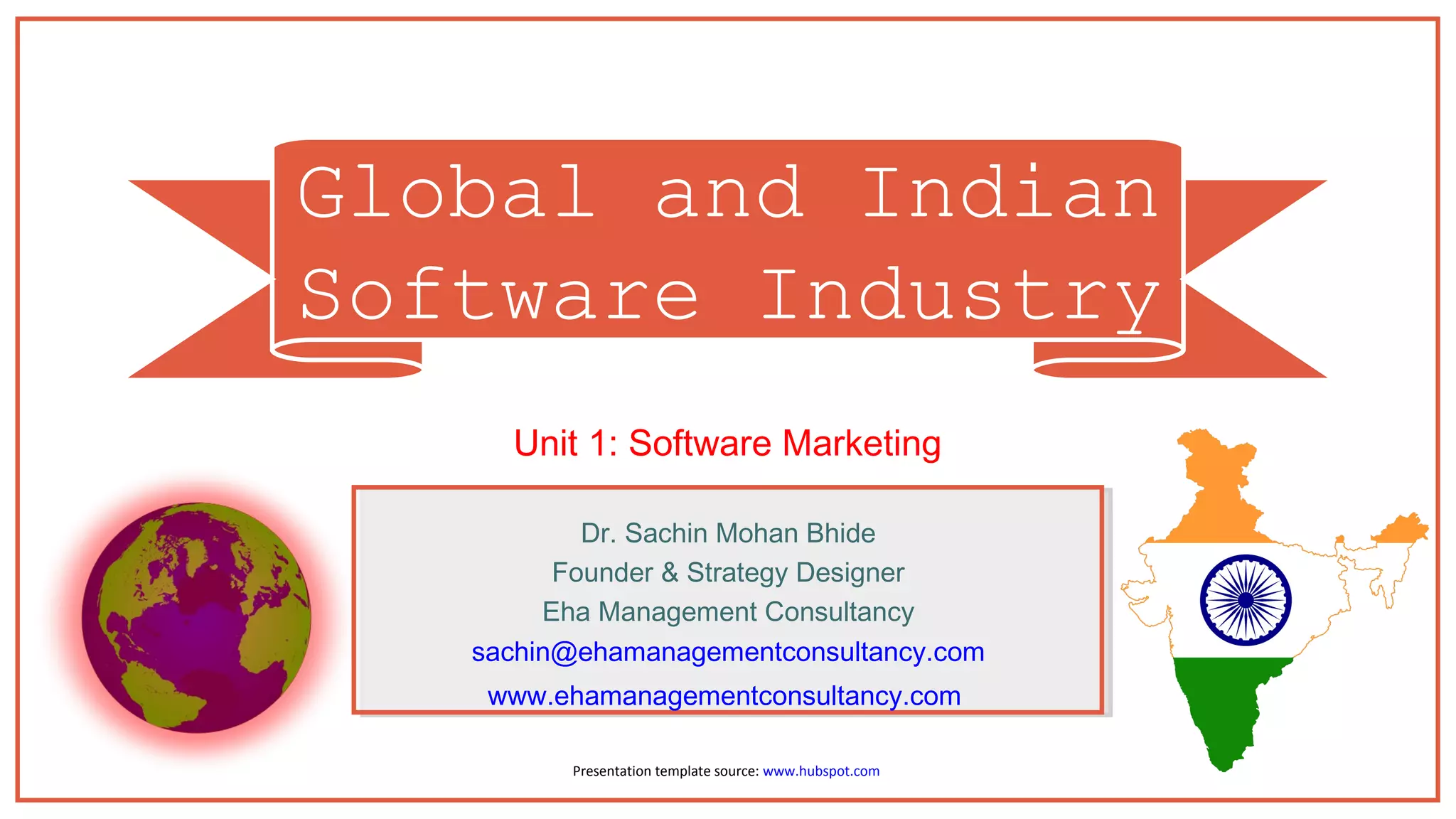 Global and Indian software industry environment | PPT