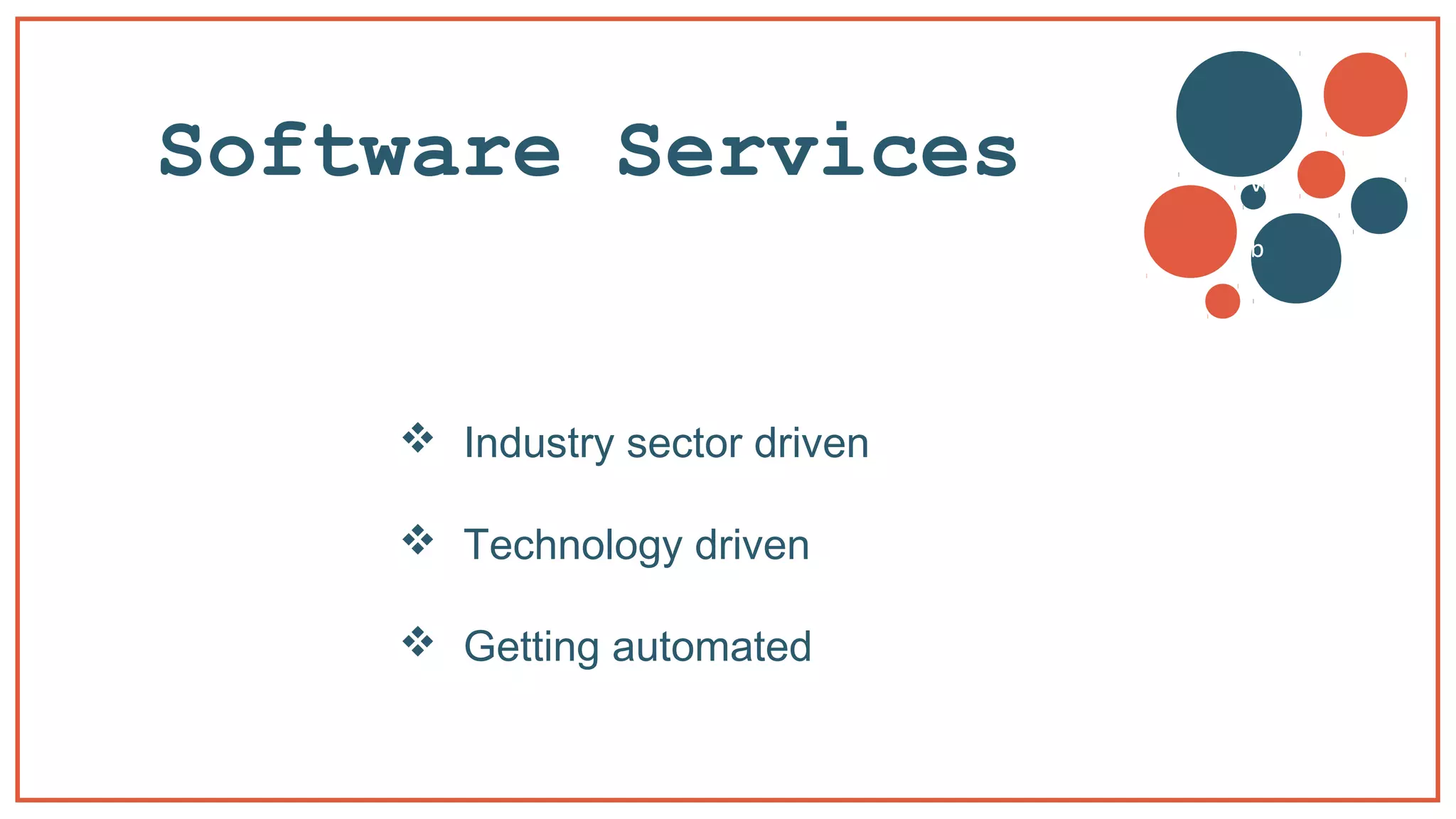 Global and Indian software industry environment | PPT