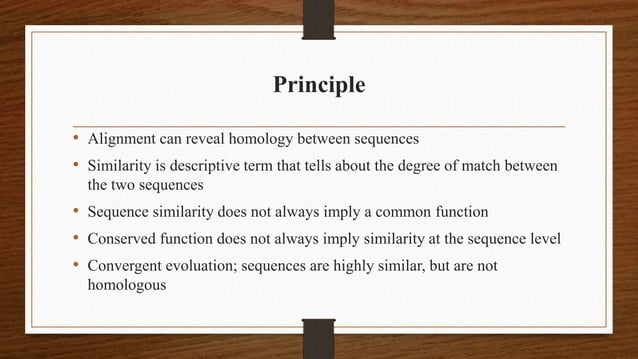Global and Local Sequence Alignment | PPTX