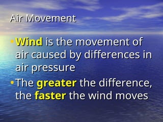 Global and Local Wind patterns including cells | PPT