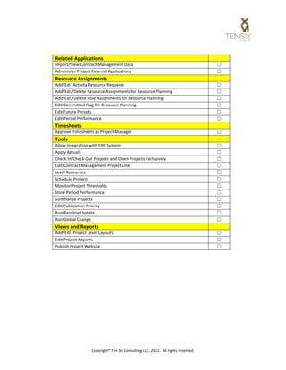 Primavera P6 EPPM Global and project security profile settings ...