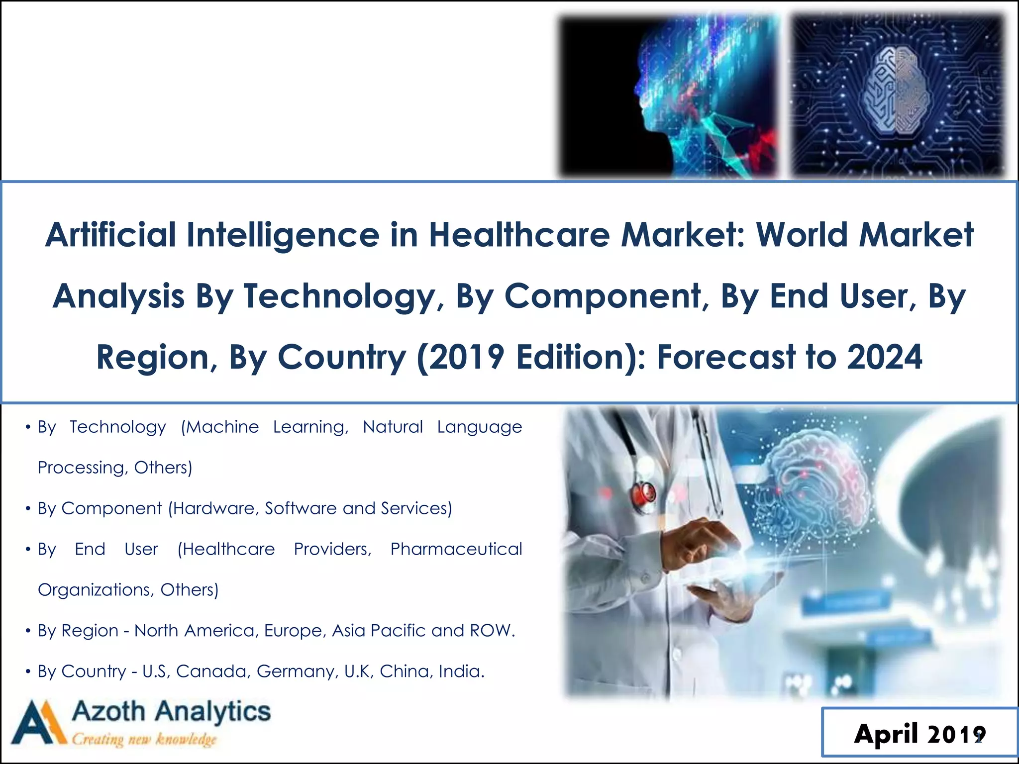 Artificial Intelligence in Healthcare Market Forecast to 2024 | PPT