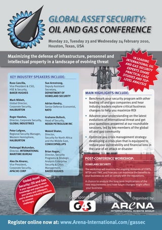 Global Asset Security Oil And Gas | PDF