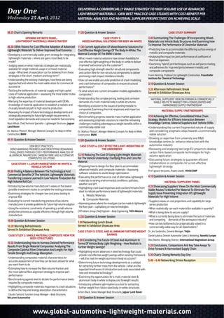 Global Automotive Lightweight Materials Brochure | PDF