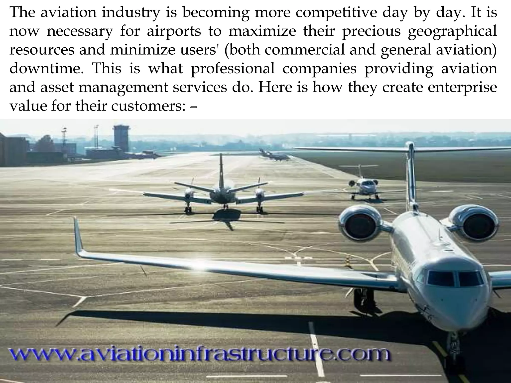 Global aviation asset management services | PPT