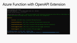 Global Azure 2022 - Architecting Modern Serverless APIs with Azure Functions and Azure API ...