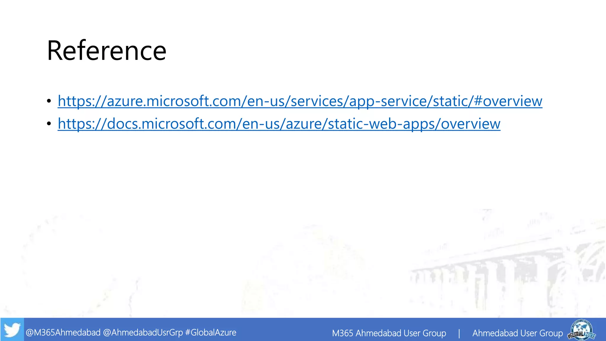 GlobalAzure2022-Azure-Static-Web-Apps.pptx