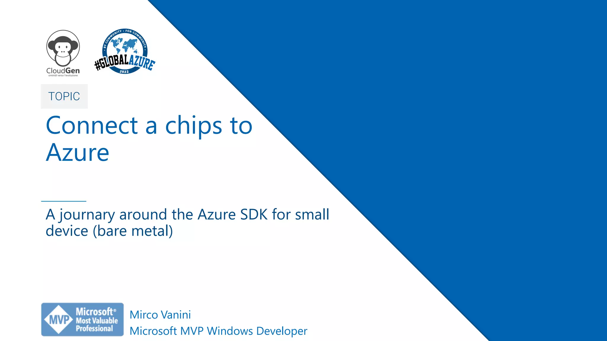 Connect a chips to Azure | PDF