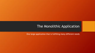 Moving a Monolith to Kubernetes | PDF | Cloud Computing | Internet