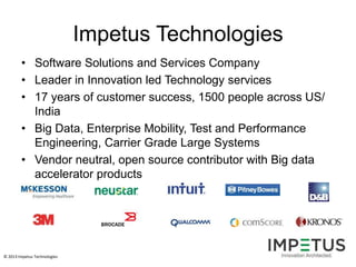 Global Big Data Conference Hyderabad-2Aug2013- Finance/Manufacturing Use Cases | PPT