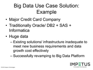 Global Big Data Conference Hyderabad-2Aug2013- Finance/Manufacturing ...