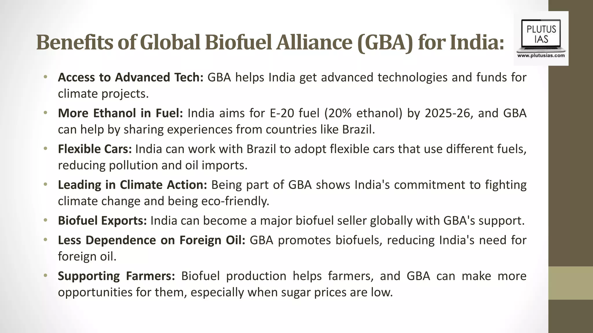 GLOBAL BIOFUEL ALLIANCE | PPTX