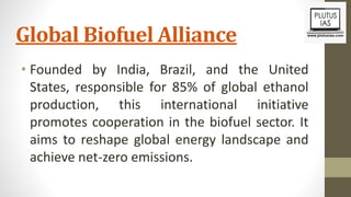 GLOBAL BIOFUEL ALLIANCE | PPTX