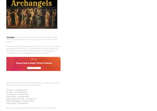 The Nine Orders of Angels in Christian Angelology - weird Stuff ...