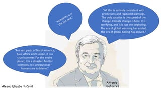 Global Boiling | PPTX | Environment | Science