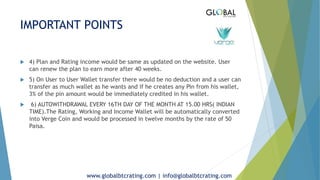 GLOBAL BTC RATING BUSINESS PLAN | PPTX