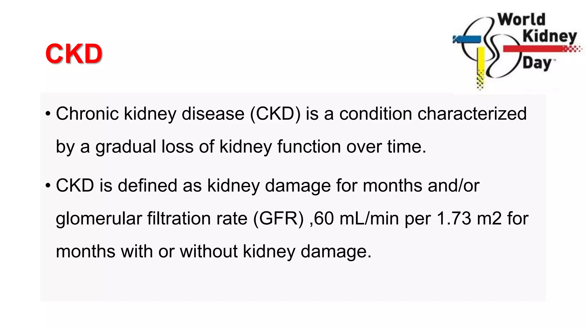 Global burden of CKD | PPTX