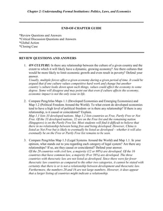 Global business 4th edition mike peng solutions manual | PDF