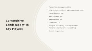 Business Continuity Management Market PPT: Growth, Outlook, Demand, Keyplayer Analysis and ...
