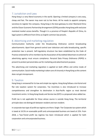 Global business environment | PDF