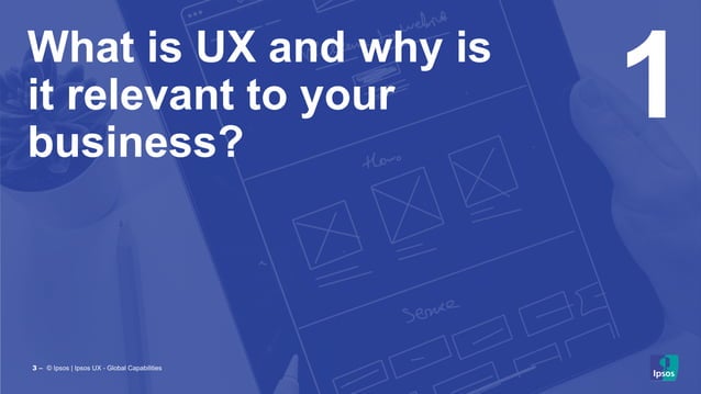 Ipsos UX - Global Capability Deck | PPT