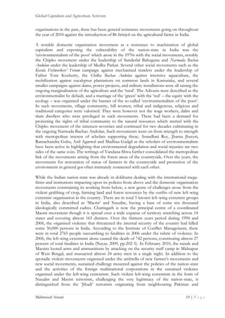 Global capitalism and agriculture activism | PDF