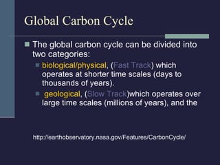 Global Carbon Cycle | PPT
