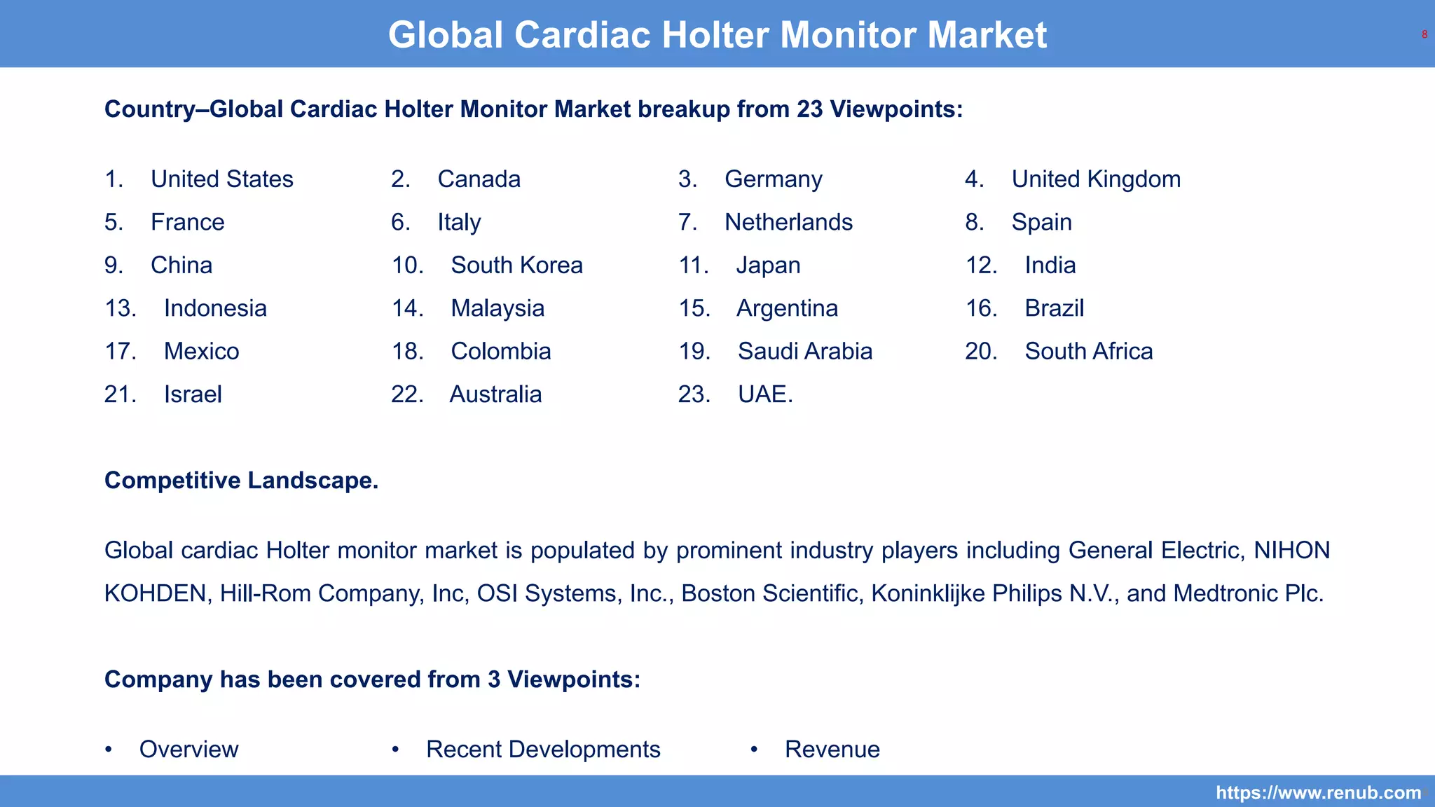 Global Cardiac Holter Monitor Market | PDF | Heart and Cardiovascular Diseases | Diseases and ...