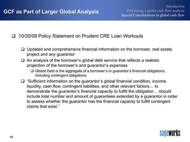 Global Cash Flow Analysis: What, When, Why and How | PPT