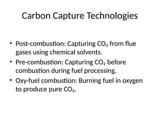 Carbon capture and storage aims to prevent CO2 emissions from large ...