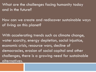 SUSTAINABILITY GLOBAL CHALLANGES | PDF