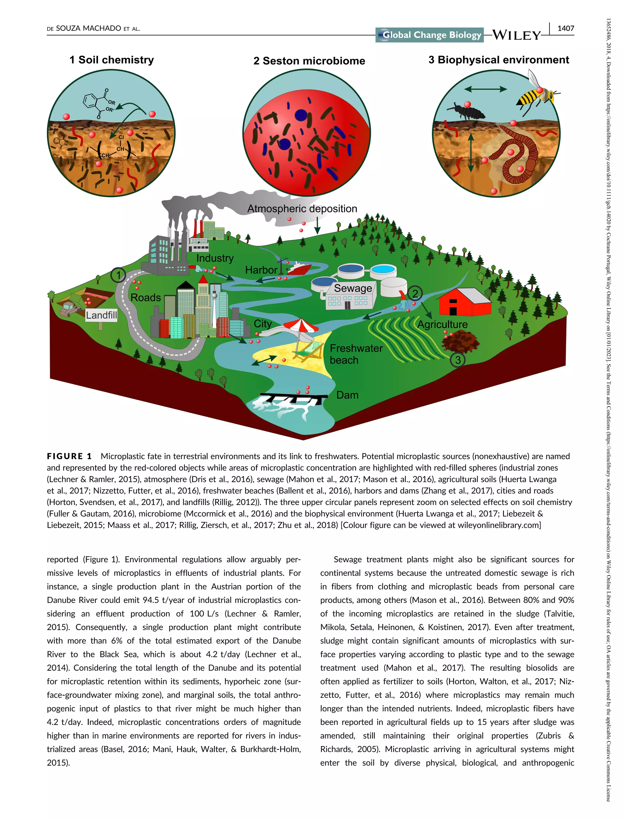 Microplastics as an emerging threat to terrestrial ecosystems | PDF